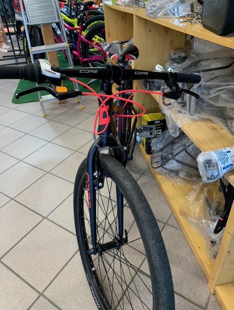 Bazarové kolo 26" Core Razor, 1x8s, Ahead, růžové, velikost rámu 15 ...